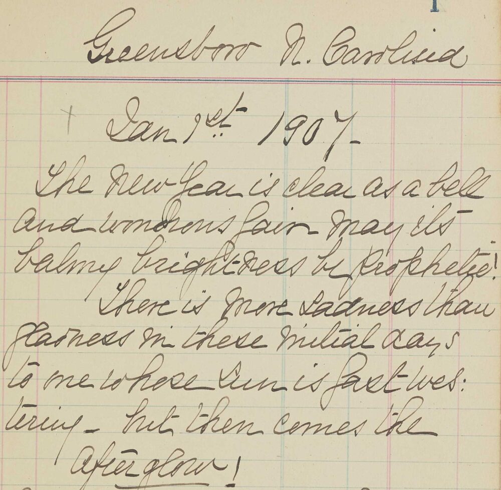 Mary Kelly Watson Smith Diary | Archives